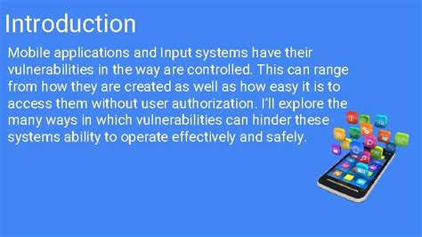 Vulnerabilities In Mobile Applications And Input Systems Natalia