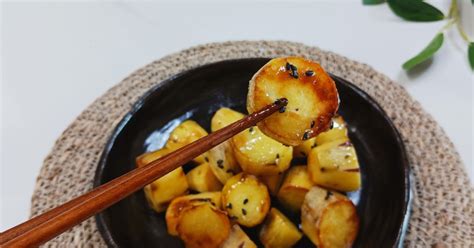 바삭한 고구마 맛탕 만들기 올리고당 시럽 간단 고구마 빠스 요리 레시피