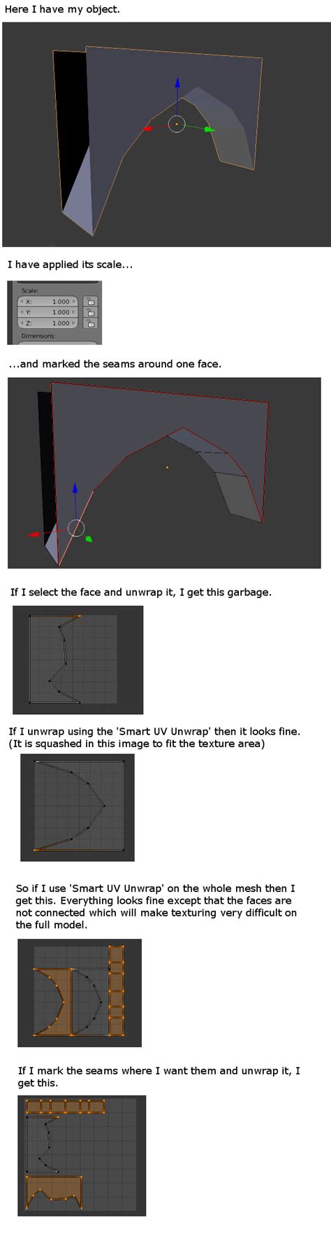 Mesh Why Is My Uv Unwrap Deformed Blender Stack Exchange