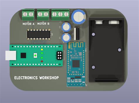 Bluetooth Controlled Car Using Arduino Electronics Workshop