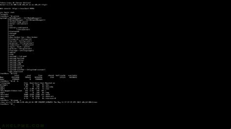 Minimal Network Installation Of Fedora 38 Server Edition Part 4