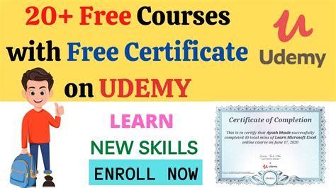 Free Online Udemy Courses With Certificate Learn Web Developement
