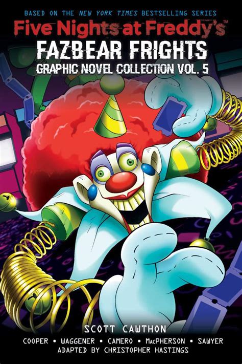 Portada Oficial De Fazbear Frights Graphic Novel Vol 5 FNaF