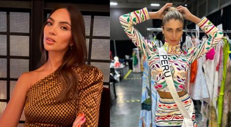 Alessia Rovegno Natalie Vértiz Instagram Aplaude A La Miss Perú Tras