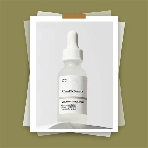 Premium Private Label Hyaluronic Acid Moisturizing Serum Metacnbeauty