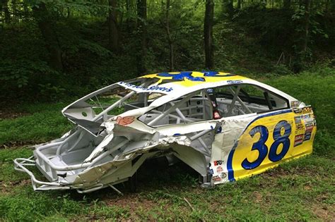 Dale Earnhardt Jrs Car Graveyard At