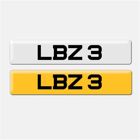 Lbz 3 Prestige Plates