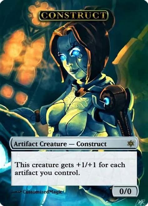 Construct Token Magic The Gathering Proxy Cards