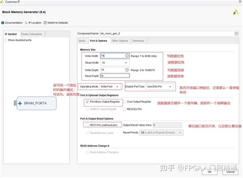 Fpga Ip系列 Bram Ip参数配置与使用示例 知乎