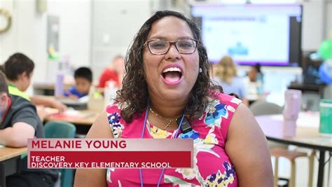 Thank A Teacher Melanie Young From Discovery Key Elementary School