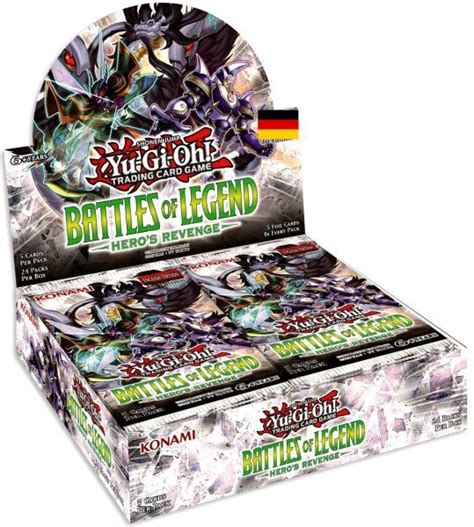 Battles Of Legend Hero S Revenge Booster Display Yu Gi Oh