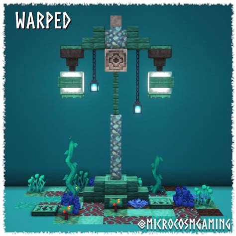 Nether Themed Lamp Post Ideas