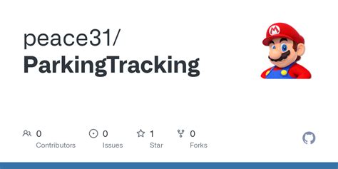 Github Peace31parkingtracking