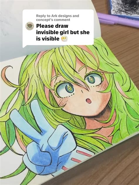 Dibujo De Toru Hagakure Chica Invisible De My Hero Academia Tiktok