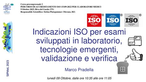 PDF ISO Guidelines For Laboratory Developed Tests Emerging Technologies Validation And