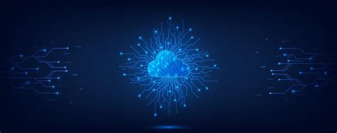 premium vector cloud computing technology internet and cyber