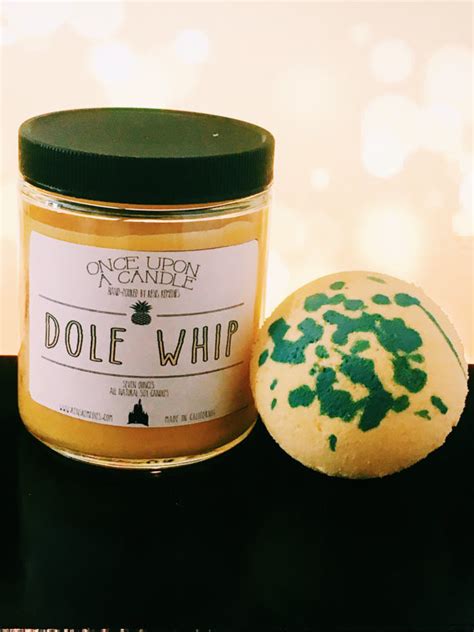Disney Discovery Pineapple Dole Whip Candle And Bathbomb Discovery