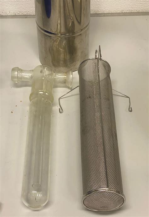 Labstuffeu Stainless Steel Dewar With Mesh And Cooling Finger Volume
