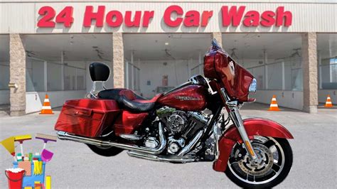 MOTORCYCLE WASH *no soap* Vlog #41 - YouTube