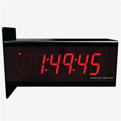 Wi Fi Synchronized Digital Wall Clocks American Time