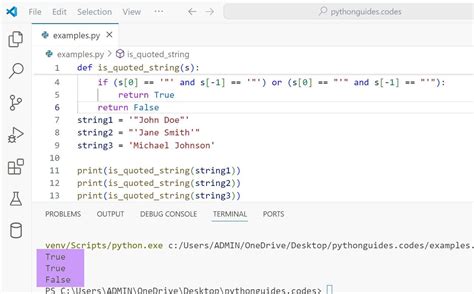 How To Check If A String Is Surrounded By Quotes In Python