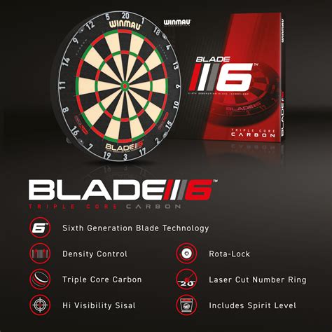 Winmau Blade 6 Triple Core Carbon – Darts 26