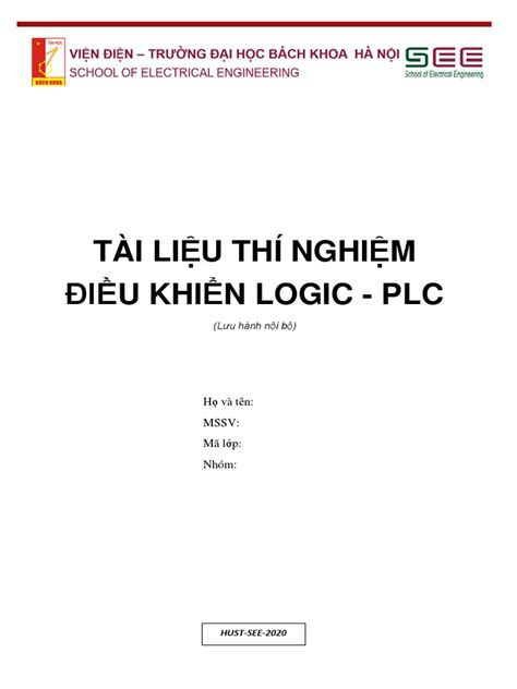 Bao Cao Thi Nghiem Dieu Khien Logic Va Plc Pdf