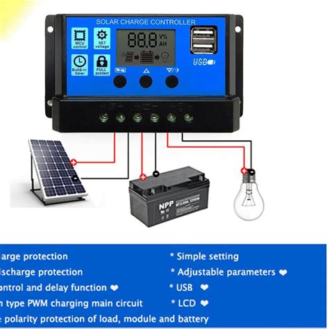 Simple Pwm Solar Charge Controller Circuit Circuit Diagram