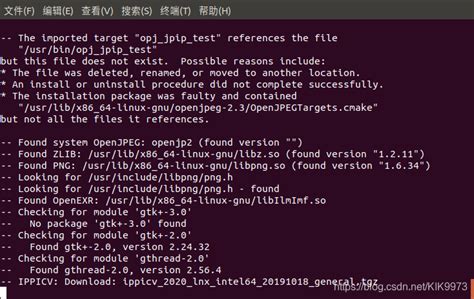 ubuntu18 04安装opencv4 5 最新最详细 ubuntu安装opencv4 5 csdn博客