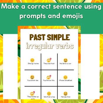 Tic Tac Toe Past Simple ESL EFL English Communication Fun Game VIPKid
