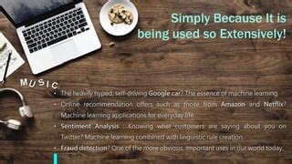 Machine Learning Basics By Animesh Sinha Ppt