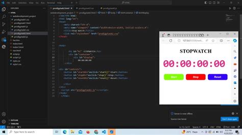 pallavi kumari on linkedin webdevelopment stopwatchapp