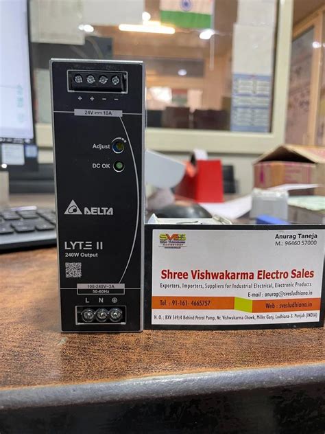 Delta Smps Drl 24v240w1en 24v 10a Power Supply For Industrial