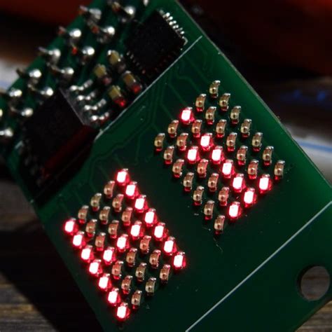 Copxie Chainable Dual 5 7 Tiny Led Matrix