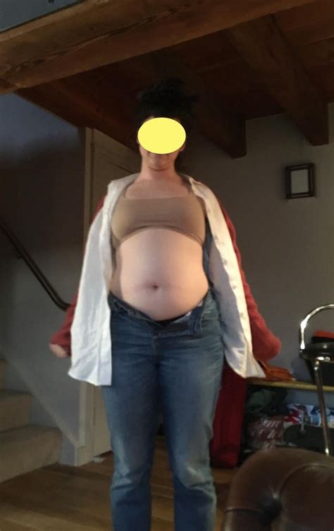 I’ve outgrown so many pairs of jeans. I’m starting to think pants are overrated. (Swipe to see ...