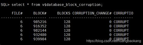 Oracle数据库块坏修复的一次经历数据库huangbaokang的博客 Csdn博客