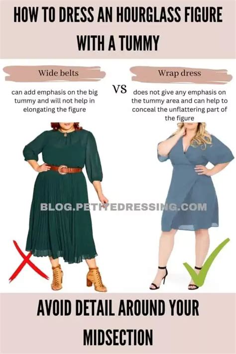 How To Dress An Hourglass Figure With A Tummy Casual Short Sleeve V