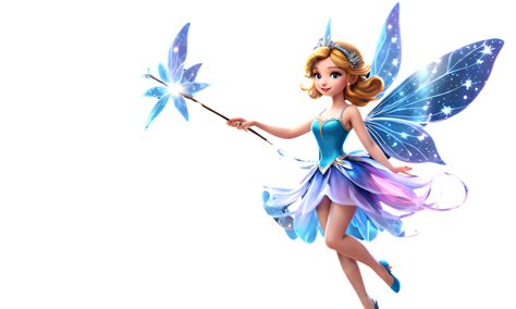 Mystical Starlight Fairy Waving Magic Wand Light Effect Mystical