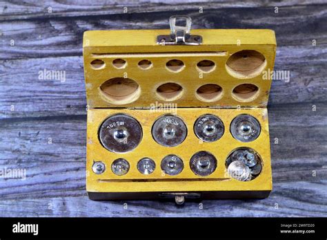 Laboratory Weights And Masses Used To Calibrate Scales Or Balances Or