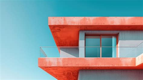 Premium Photo 3d Render Of Abstract Architecture