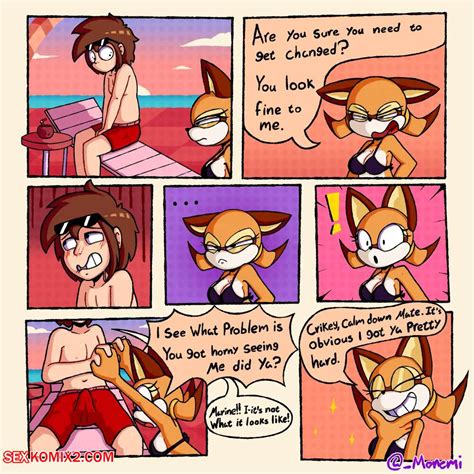 Porn Comic Diving Into Marine Monemi Sex Comic Guy Was Relaxing Porn Comics In English For