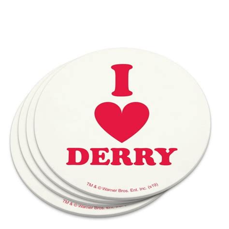 It Chapter 2 I Love Derry Novelty Coaster Set