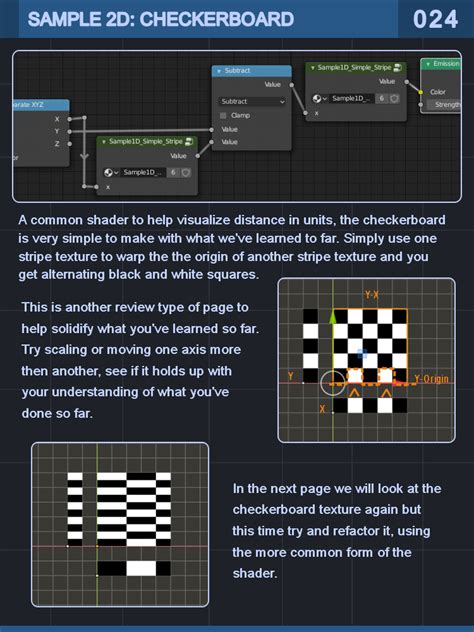 024 Sample 2d Checkerboard Intro To Procedural Shaders R