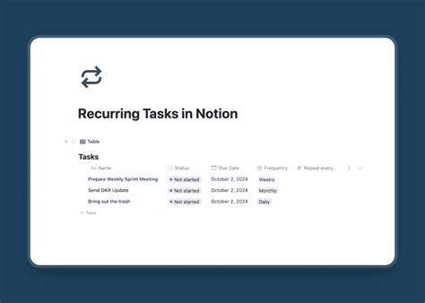 How To Create Recurring Tasks In Notion Step By Step Tutorial