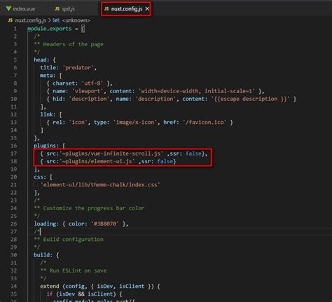 Starter Template Masternuxtclientjs520 Typeerror Failed To
