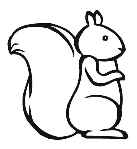 Printable Squirrel Pattern