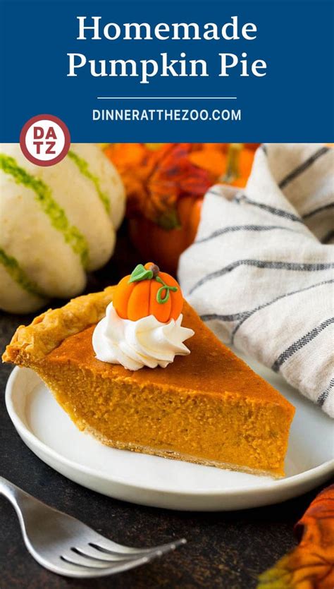 This Homemade Pumpkin Pie Recipe Is A Flaky Crust With A Smooth And
