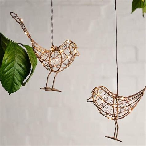 Hanging Robin Light Etsy