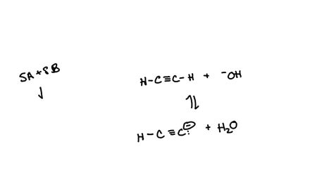 Solved Predict The Position Of Equilibrium For This Acid Base Reaction