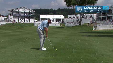 Paul Stankowski Makes Birdie On No 18 At Dicks Open